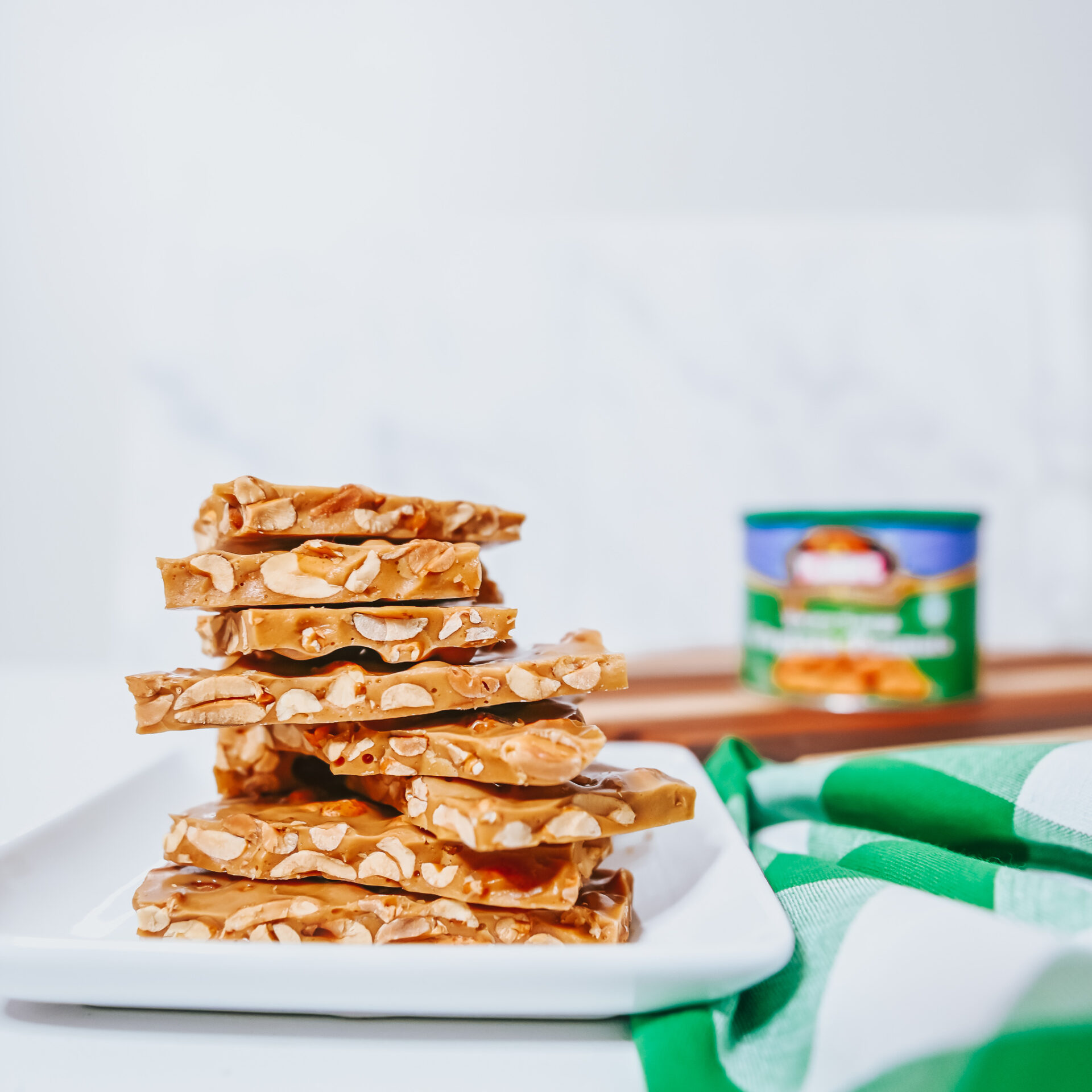 Peanut Butter Brittle Recipe - Teddie Natural Peanut Butter